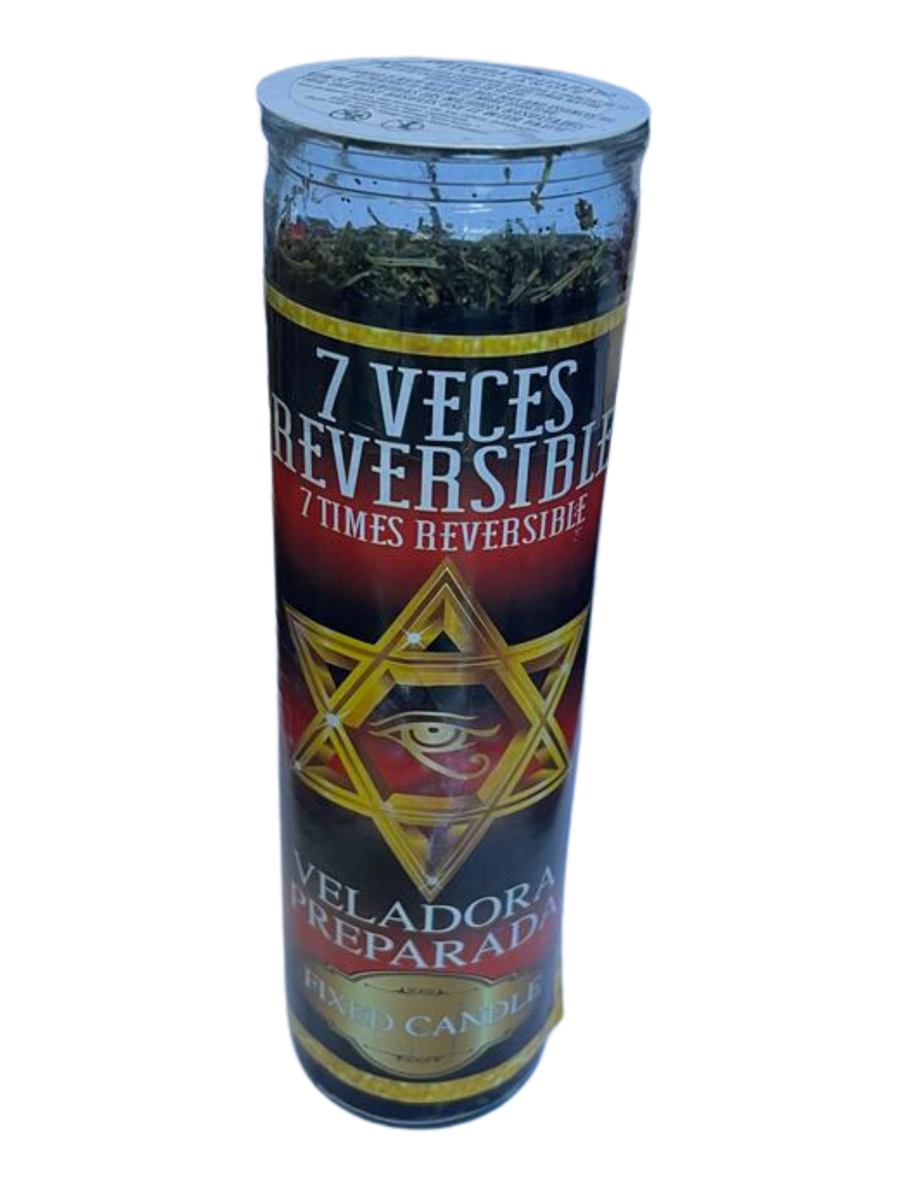 7 Times Reversible Prepared Candle: Transformation & Balance ( 7 Veces ...