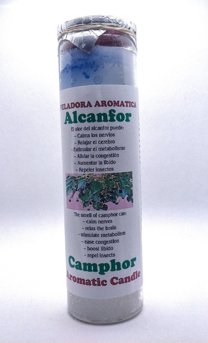Botanica la Luz Divina : Camphor ( Alcanfor ) Prepared Candle ...