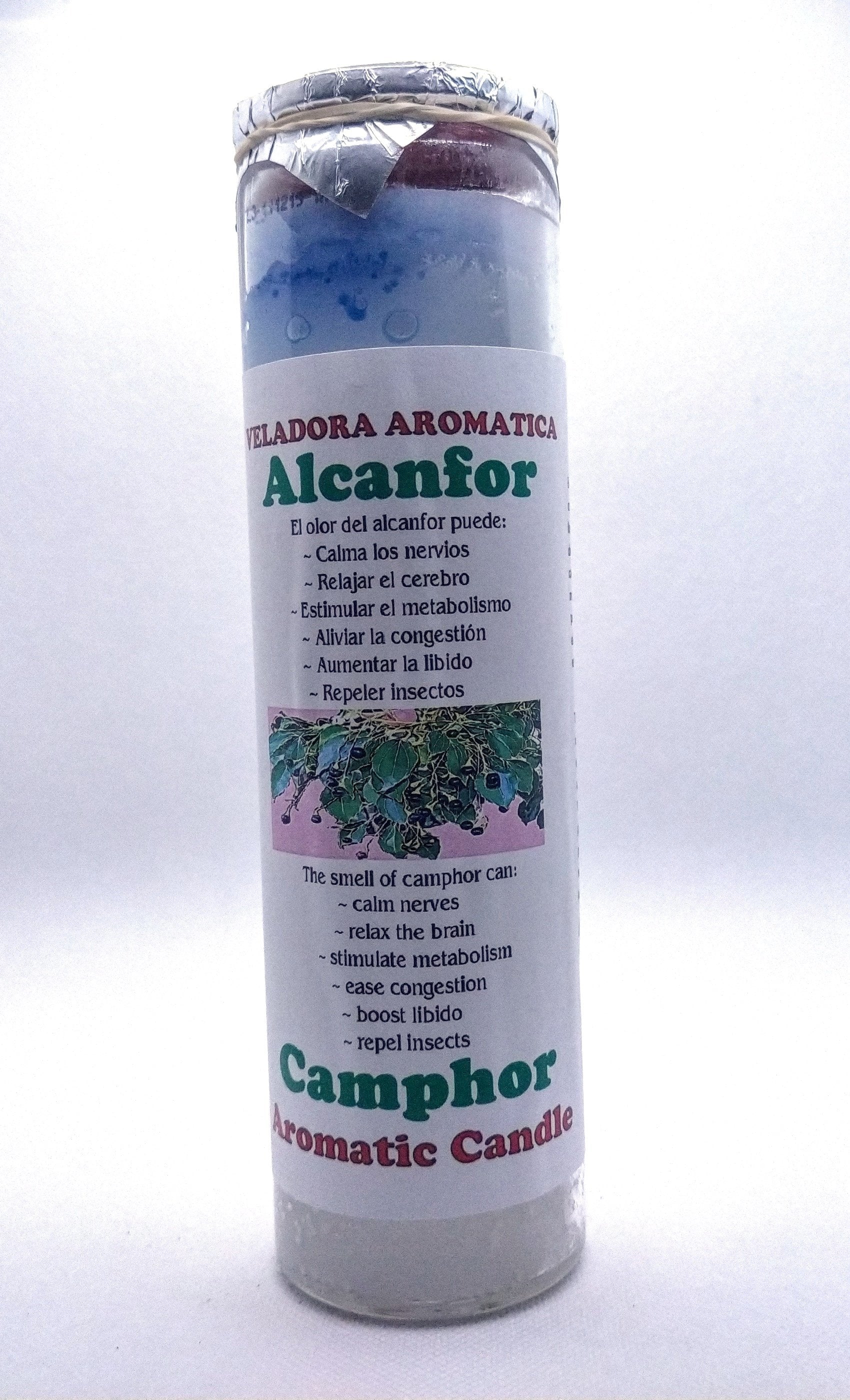 Botanica la Luz Divina : Camphor ( Alcanfor ) Prepared Candle ...