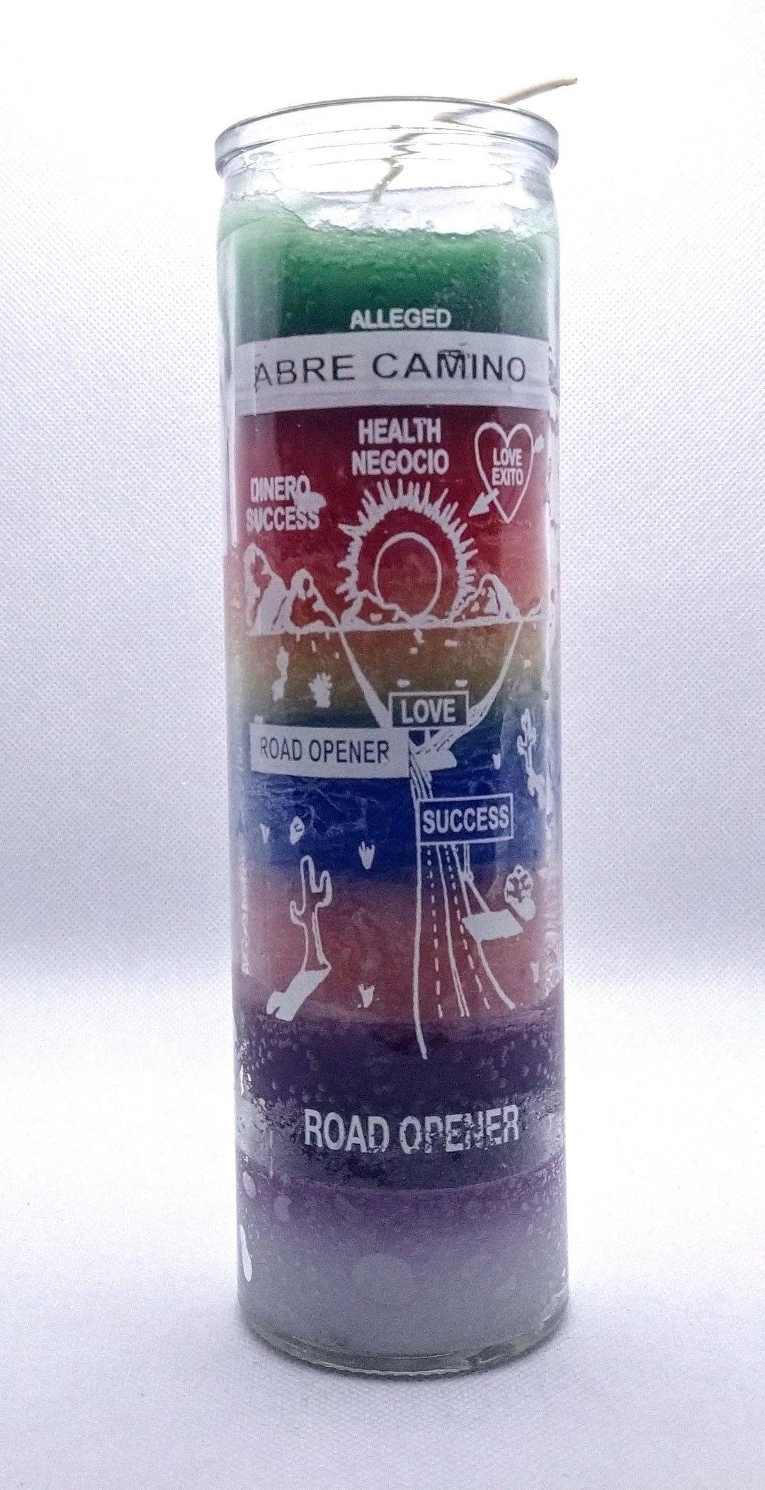 Botanica la Luz Divina : Road Opener ( Abre Camino ) Candle ...