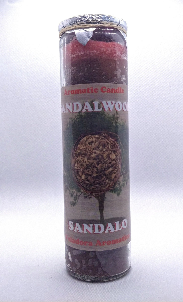 Botanica la Luz Divina : Sandalwood ( Sandalo ) Prepared Candle ...