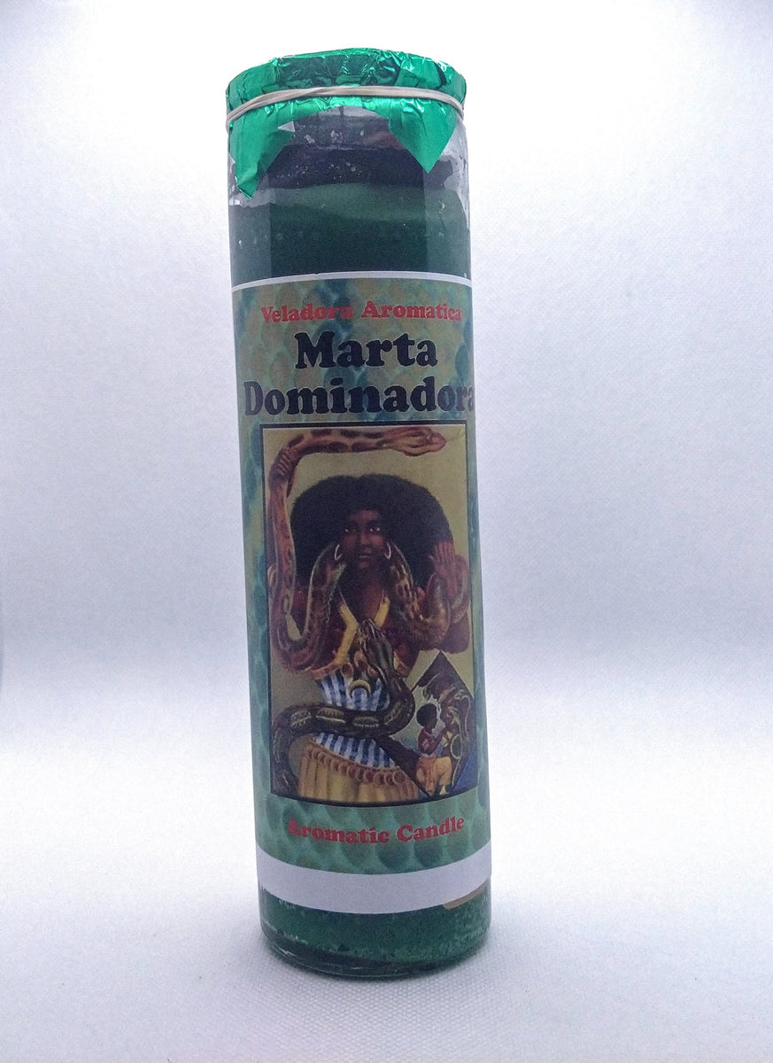 St. Martha Dominator Santa Marta La Dominadora Prepared Candle ...